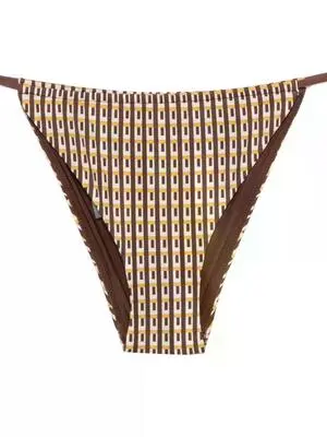 SIR. Geometric Print Bikini Bottoms