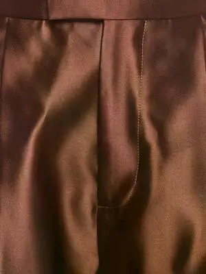 TOM FORD Pleated Satin Trousers