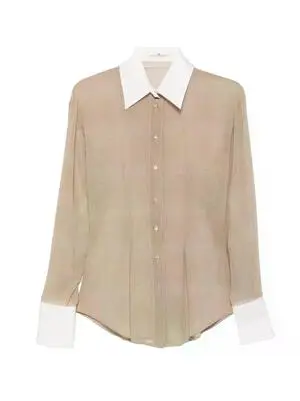Ermanno Scervino Check-pattern Buttoned Shirt