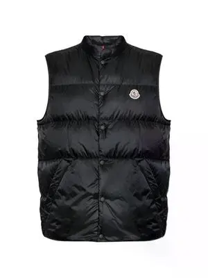 Moncler Tuquerouye Quilted Puffer Gilet - Black