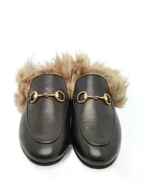 Gucci Princetown Horsebit Mules