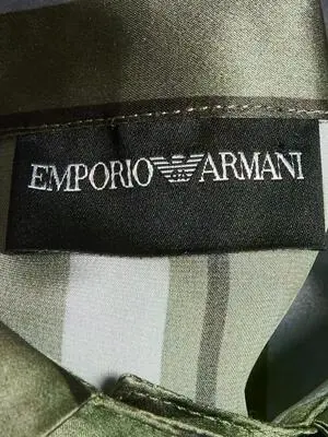 Emporio Armani Silk Striped Shirt
