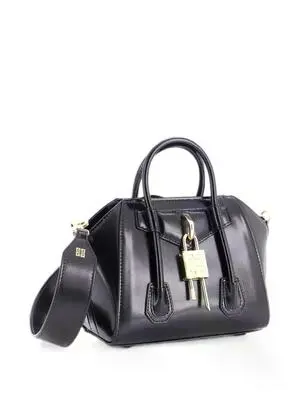 Givenchy Antigona Lock Leather Mini Crossbody Bag