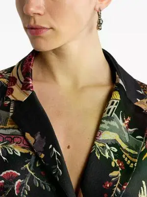 Etro Mermaid Charm Drop Earrings