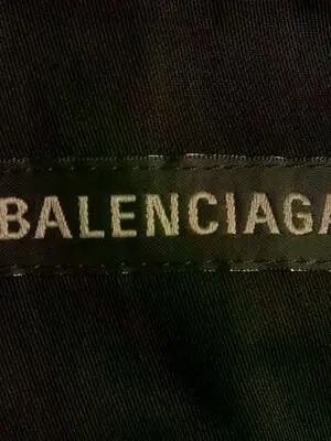 Balenciaga Panelled Sweetheart Neck Mini Dress