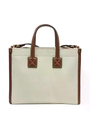 Burberry Mini Freya Tote Bag - Neutrals