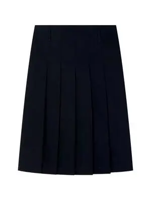 A.p.c. Pleated Midi Skirt - Blue