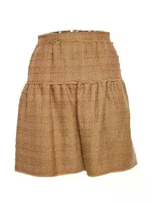 Dolce & Gabbana Zip-fastening Tweed Mini Skirt
