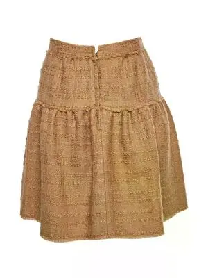 Dolce & Gabbana Zip-fastening Tweed Mini Skirt