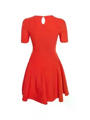 Alexander McQueen Jacquard Knit Midi Dress