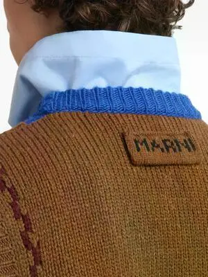 Marni Intarsia-knit Vest