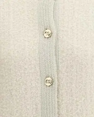 Gucci Bouclé Lamé Wool Cardigan