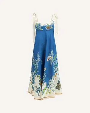 ALEMAIS Luda Ballet Midi Sundress
