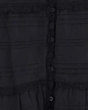 MARANT ETOILE Paoline Long Cotton Skirt