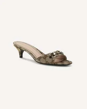 Gucci Slider Sandals With Buckle