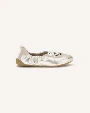Chloé Kick Ballerinas Sneakers - Silver