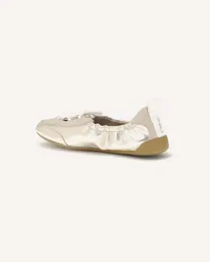 Chloé Kick Ballerinas Sneakers - Silver