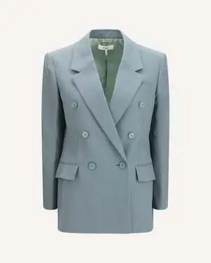 Chloé Double-breasted Tailored Blazer - Green
