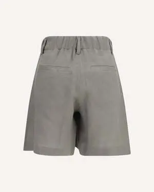 Brunello Cucinelli Linen Bermuda Hort