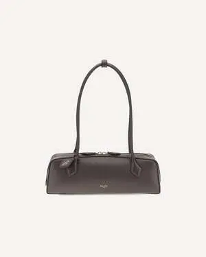 Alaïa Small Le Teckel Shoulder Bag - Brown