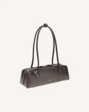 Alaïa Small Le Teckel Shoulder Bag - Brown