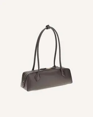 Alaïa Small Le Teckel Shoulder Bag - Brown