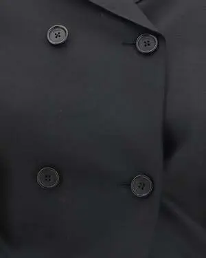 Khaite Rolo Double-breasted Silk And Wool Blazer