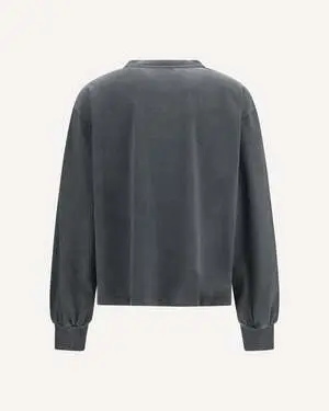 GANNI Long-sleeve Tiger Print T-shirt