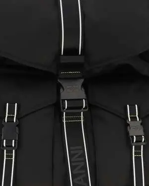 GANNI Re-tech Backpack - Black