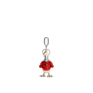 Moncler Duck Keychain - Red
