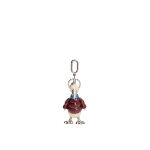 Moncler Duck Keychain - Red