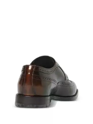 Manolo Blahnik Leather Derby Shoes