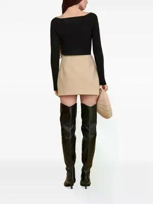 Cult Gaia Lottie Boat-neck Bodysuit