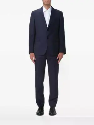 Zegna Pinstripe Single-breasted Suit - Blue