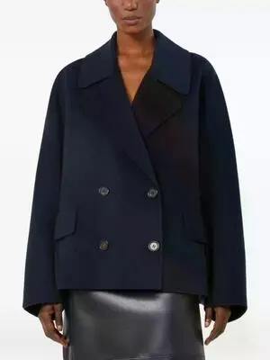 Max Mara Double-breasted Virgin Wool Coat