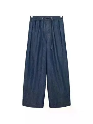 Loewe Drawstring Chambray Trousers