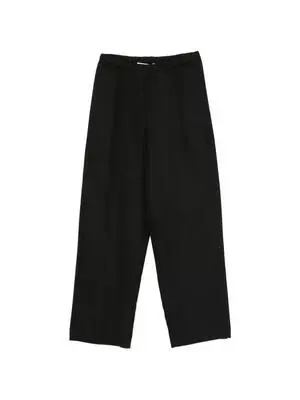 RÓHE Elasticated Waist Trousers - Black