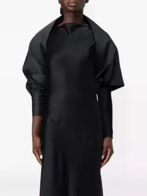Alberta Ferretti Satin Stole Jacket