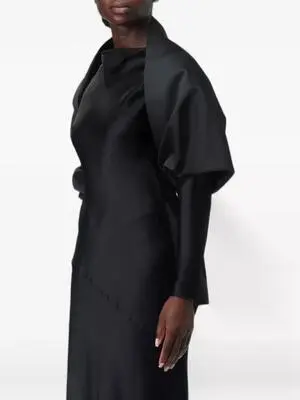 Alberta Ferretti Satin Stole Jacket