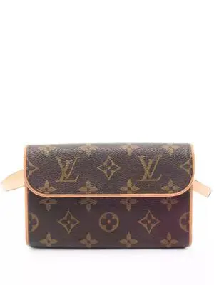 LOUIS VUITTON Florentine Monogram Belt Bag - Brown