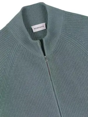 NOWADAYS Ribbed Knit Cardigan