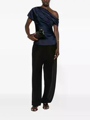 Simkhai One-shoulder Draped Top
