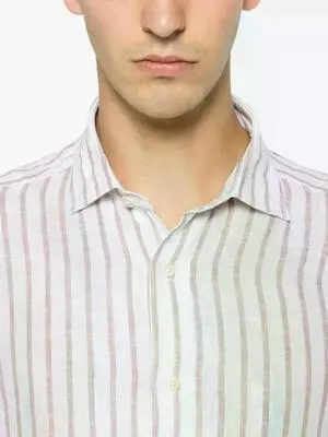 VELA SHOP Striped Long-sleeve Shirt