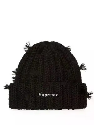 Supreme Hand-tied Chunky Knit Beanie