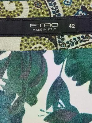 Etro Silk Floral Print Shirt
