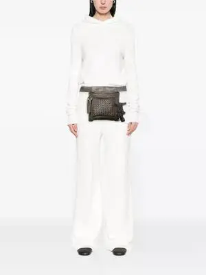 Bottega Veneta 2007 Intrecciato Trimmed Nappa Utility Belt Bag - Brown