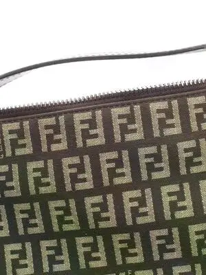 Fendi Zucchino Monogram Handbag - Brown