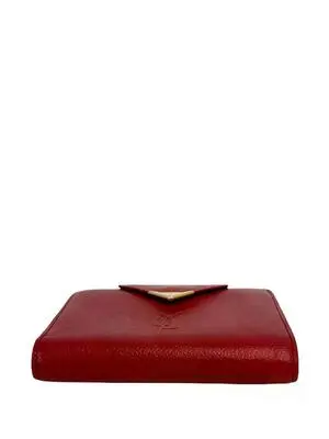 Saint Laurent 20th Century Leather Monogram Bifold Wallet Small Wallets