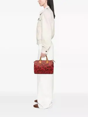 LOUIS VUITTON Monogram Graffiti Speedy 30 Boston Bag