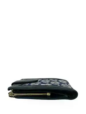 Dior 2010-2026 Oblique Canvas Bifold Wallet Small Wallets